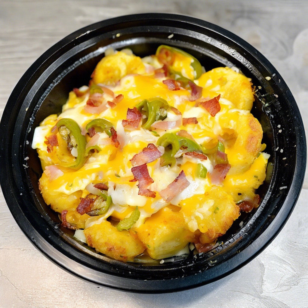 Loaded hash brown bites | Urban Donut & Coffee